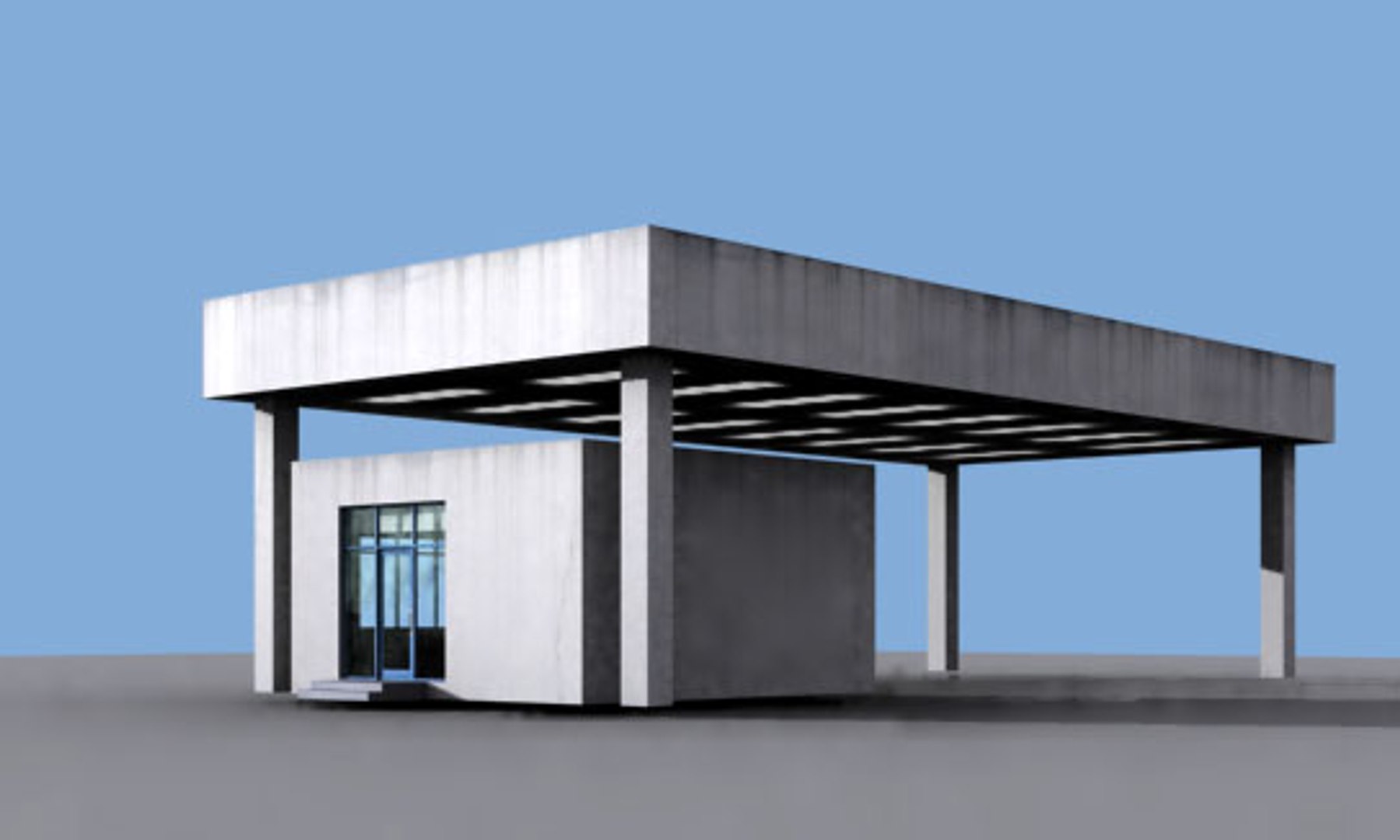 Guard House 3d Max