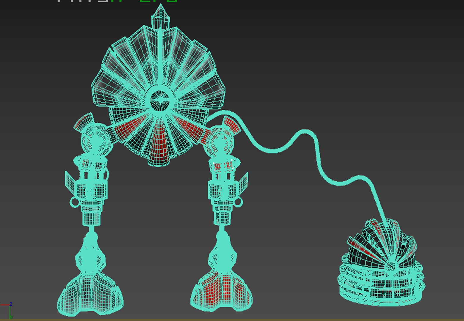 3D Object Alien Robot Model - TurboSquid 1442828