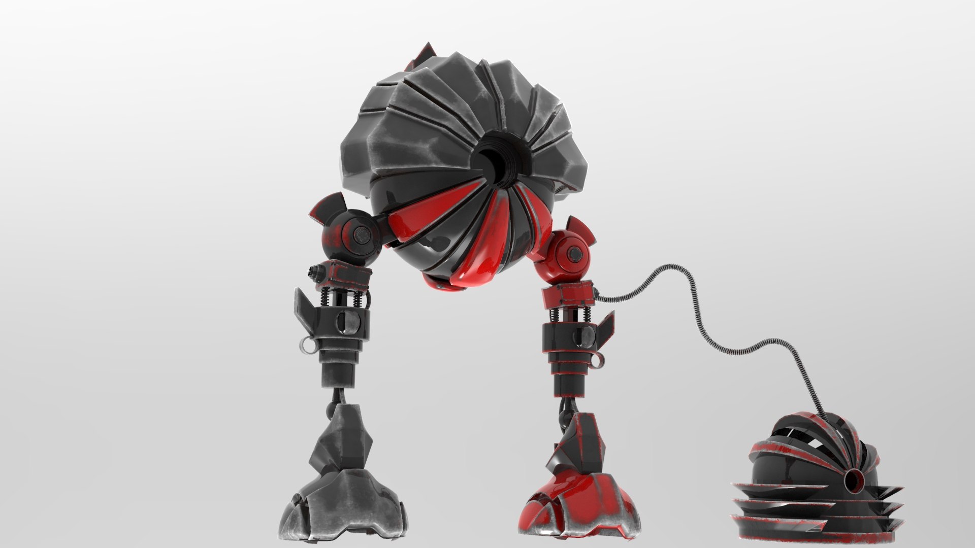 3D Object Alien Robot Model - TurboSquid 1442828