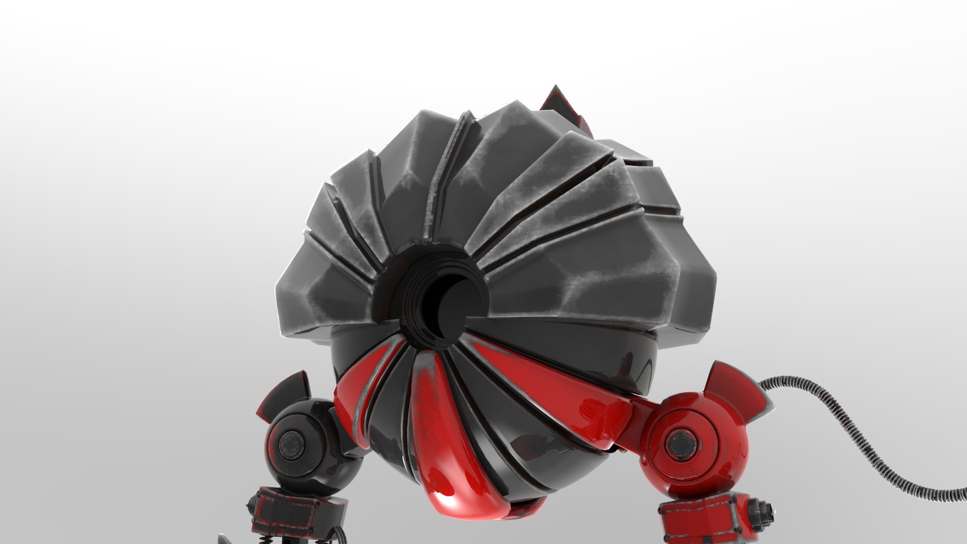 3D Object Alien Robot Model - TurboSquid 1442828