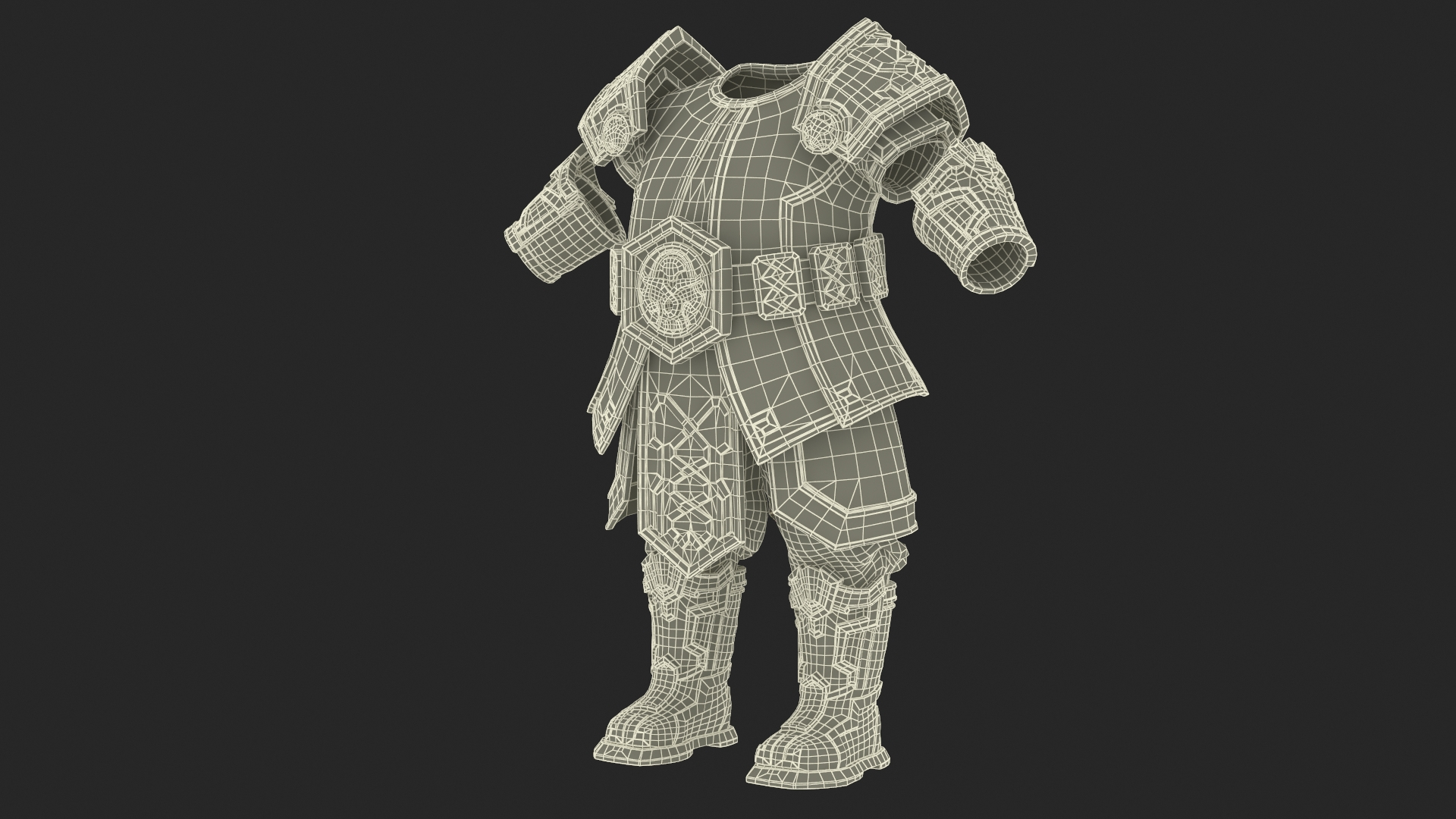 Fantasy Dwarf Armor Model - TurboSquid 2388736