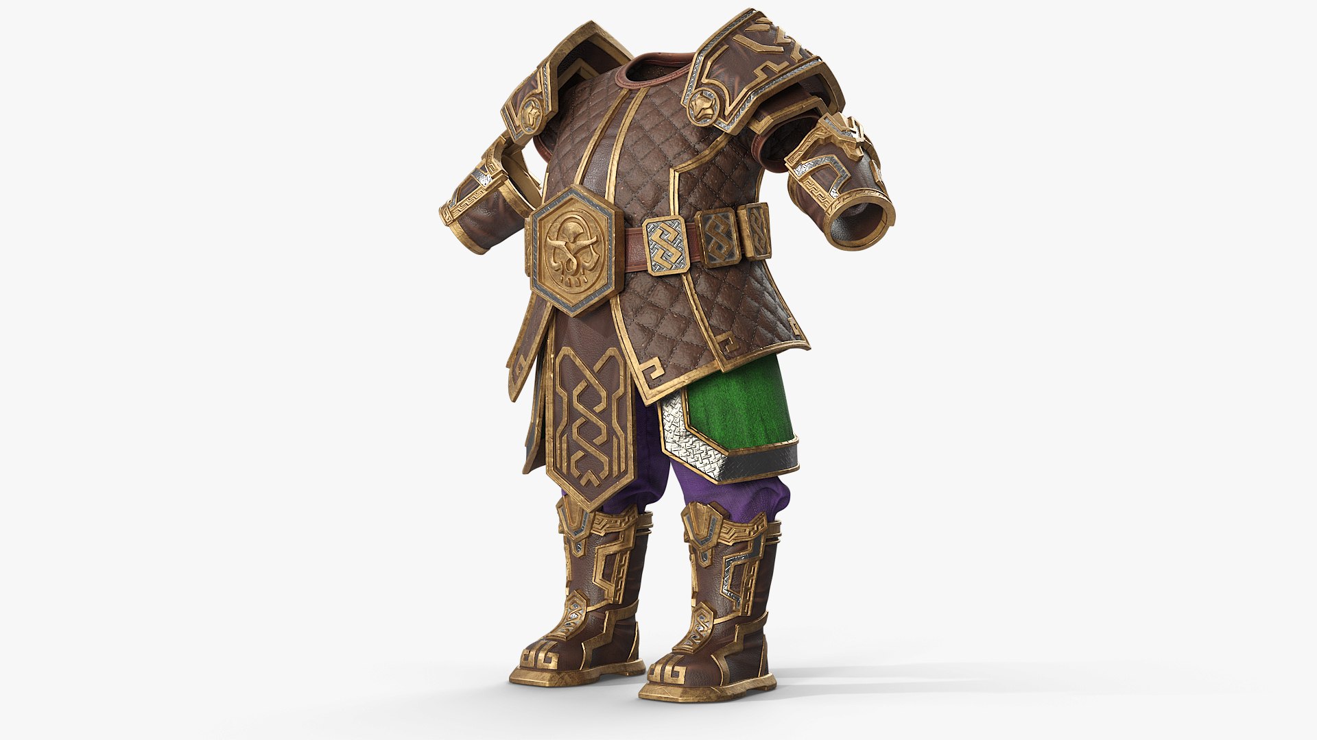 Fantasy Dwarf Armor Model - TurboSquid 2388736