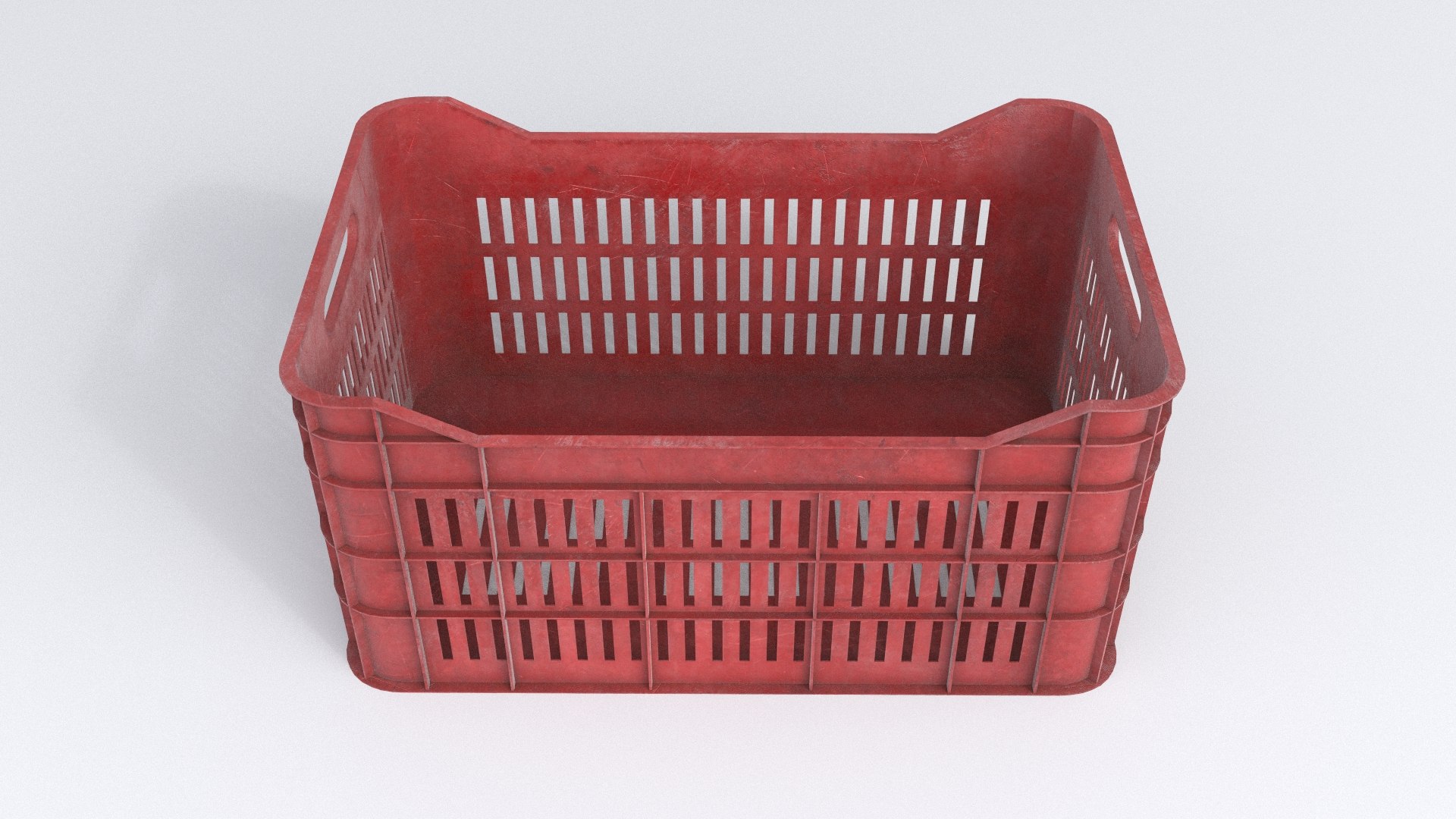 3D Plastic Crate Dirty HD Model - TurboSquid 2199105
