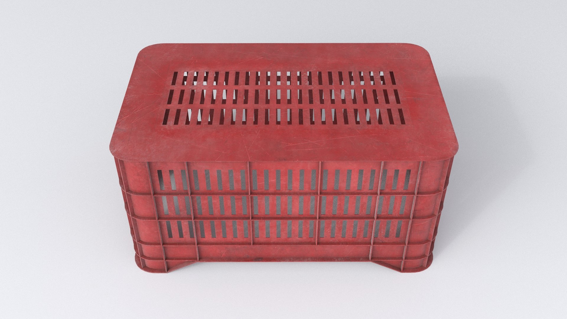3D Plastic Crate Dirty HD Model - TurboSquid 2199105