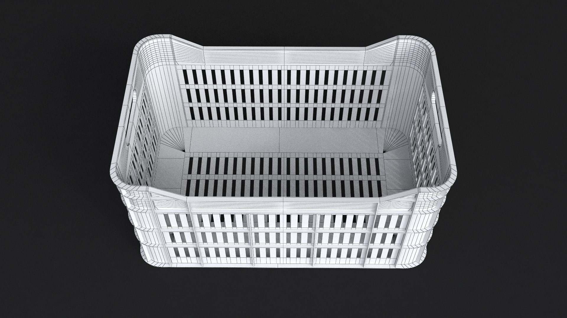 3D Plastic Crate Dirty HD Model - TurboSquid 2199105