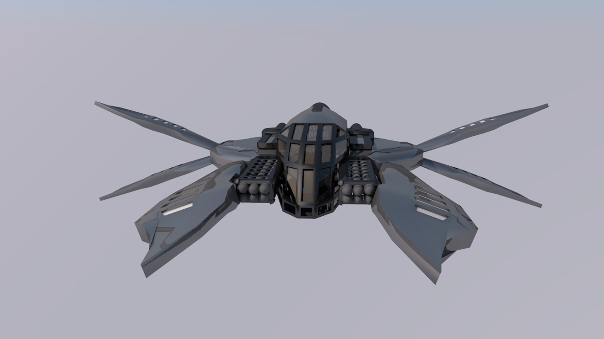 3D Space Ship Model - TurboSquid 1195269