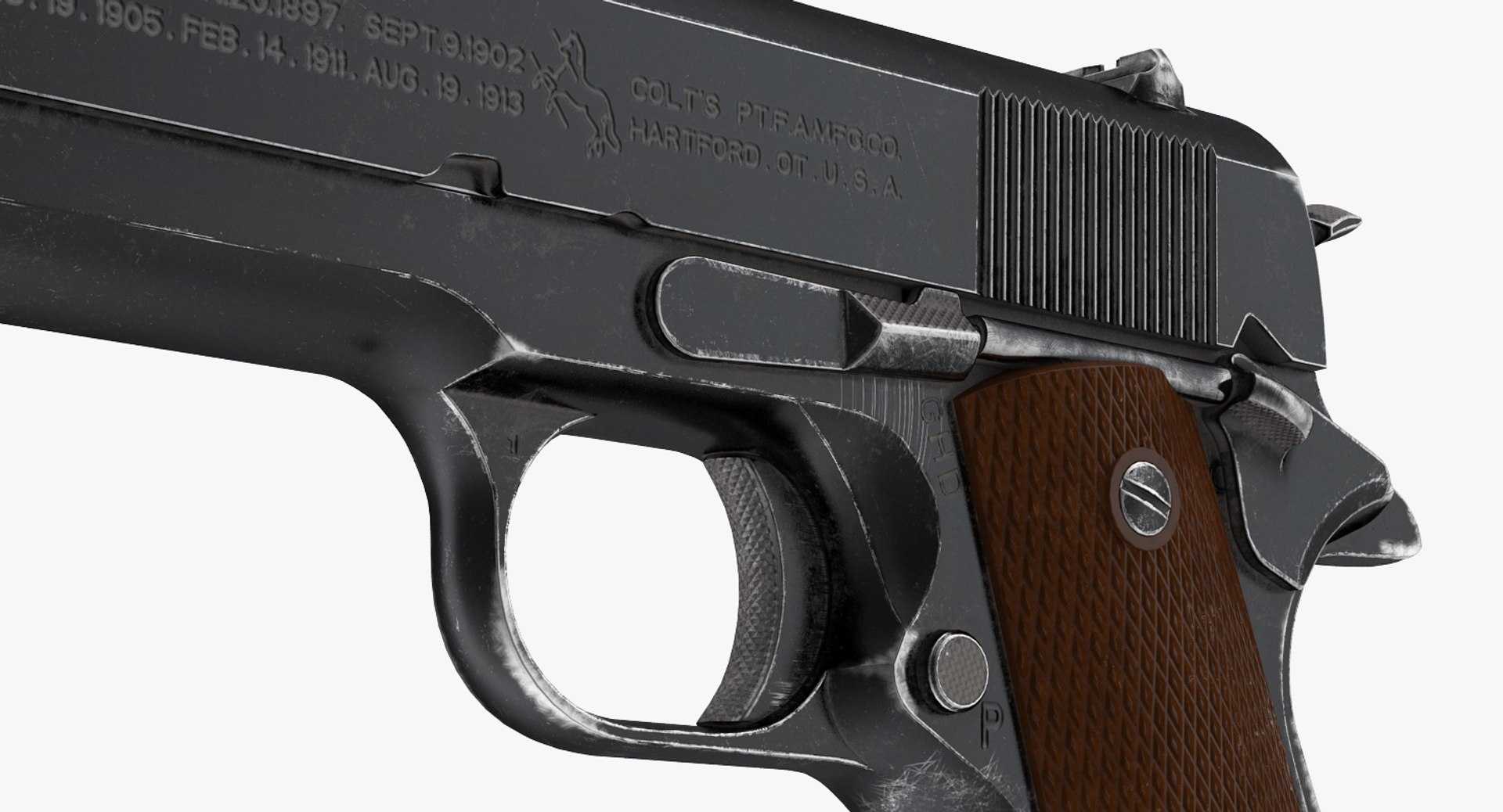 Colt M1911 Special Combat 3ds