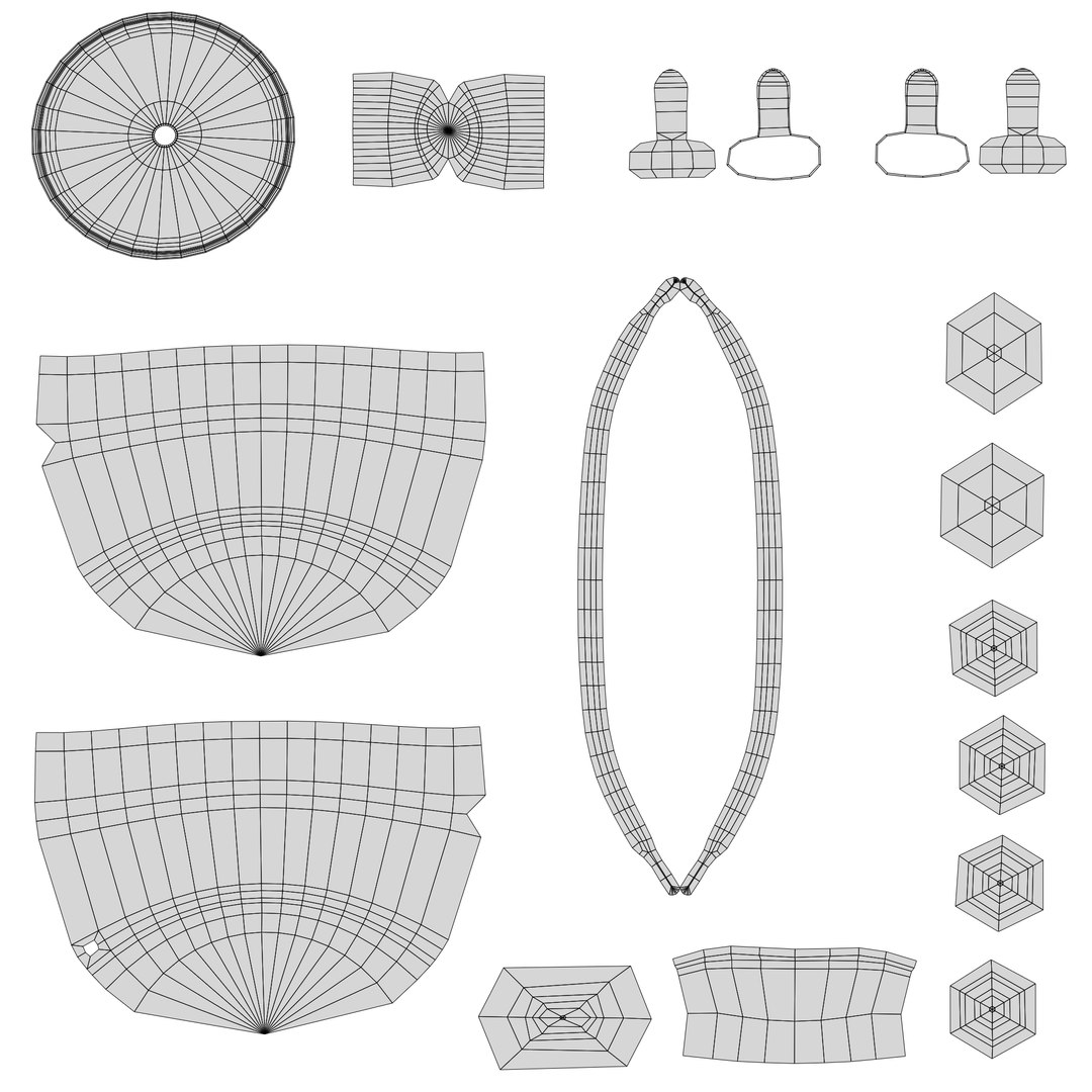 Low Poly Kitchen Props Set 3D Model - TurboSquid 2515024