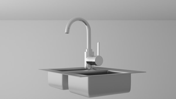 Free 3D model Tap and sink - TurboSquid 1856084
