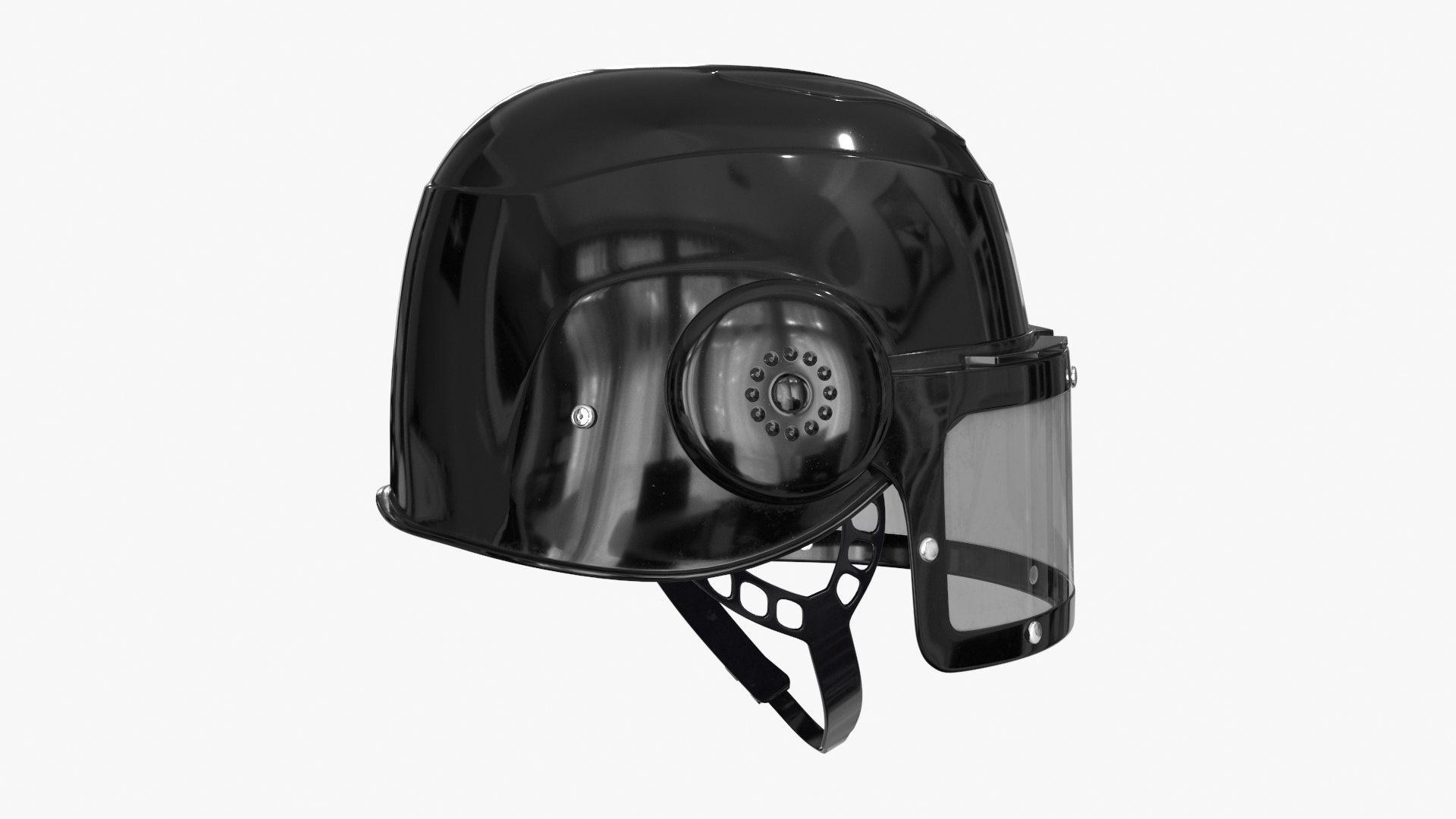 3D Police Swat Helmet - TurboSquid 2104295
