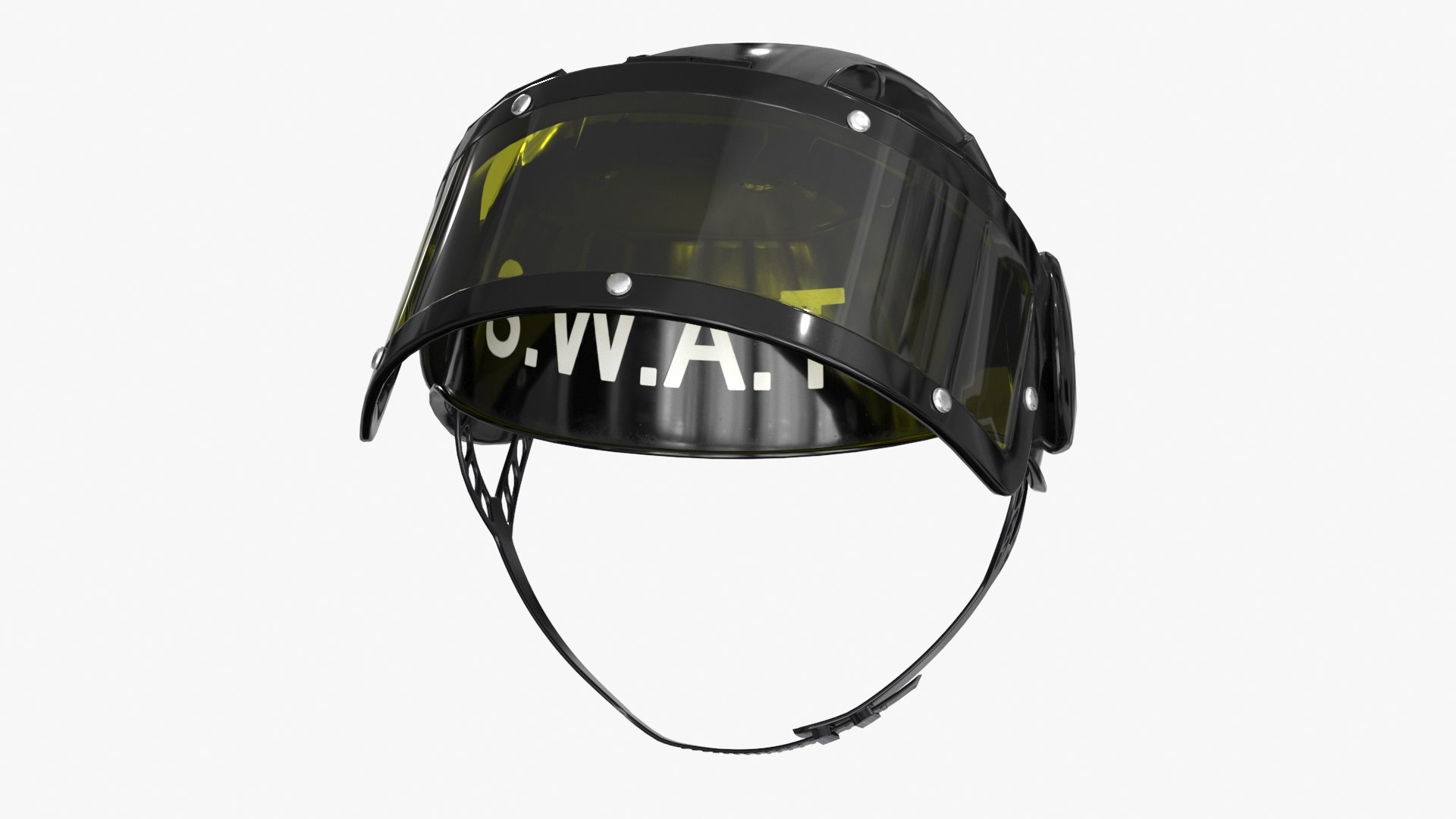 3D Police Swat Helmet - TurboSquid 2104295