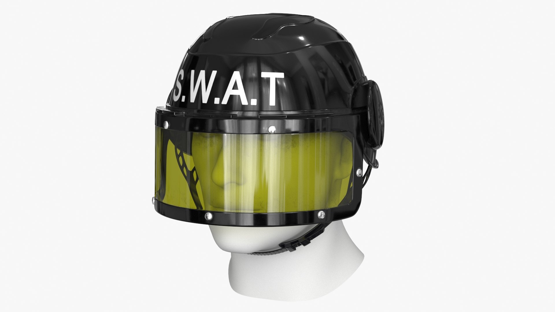 3D Police Swat Helmet - TurboSquid 2104295