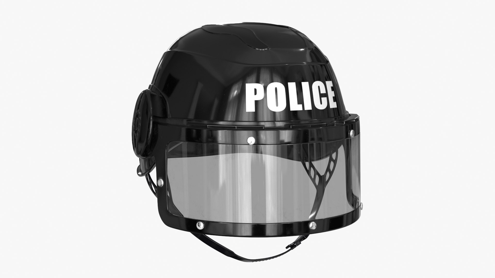 3D Police Swat Helmet - TurboSquid 2104295