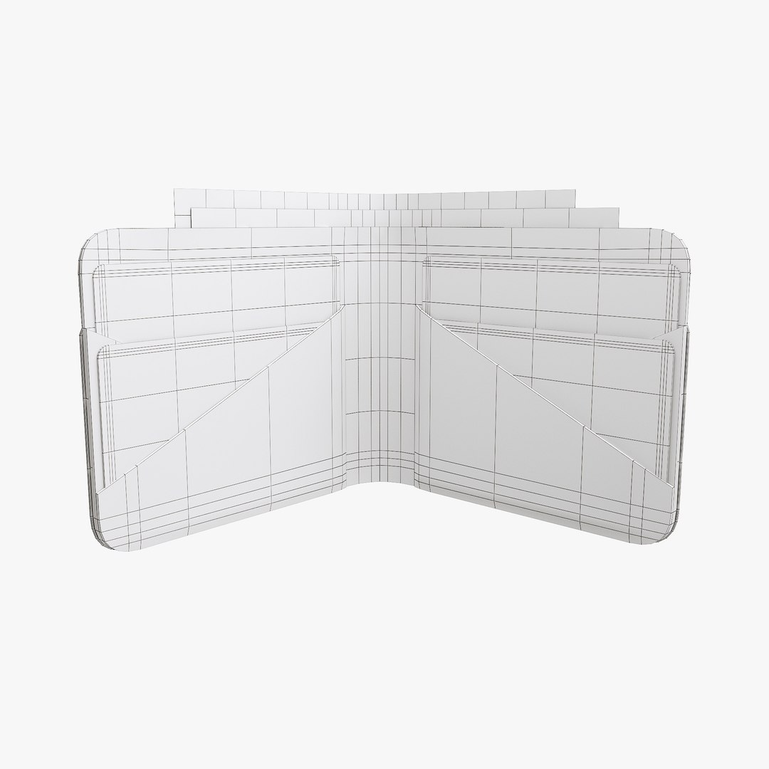 Realistic Wallet Animation 3D Model - TurboSquid 1423218