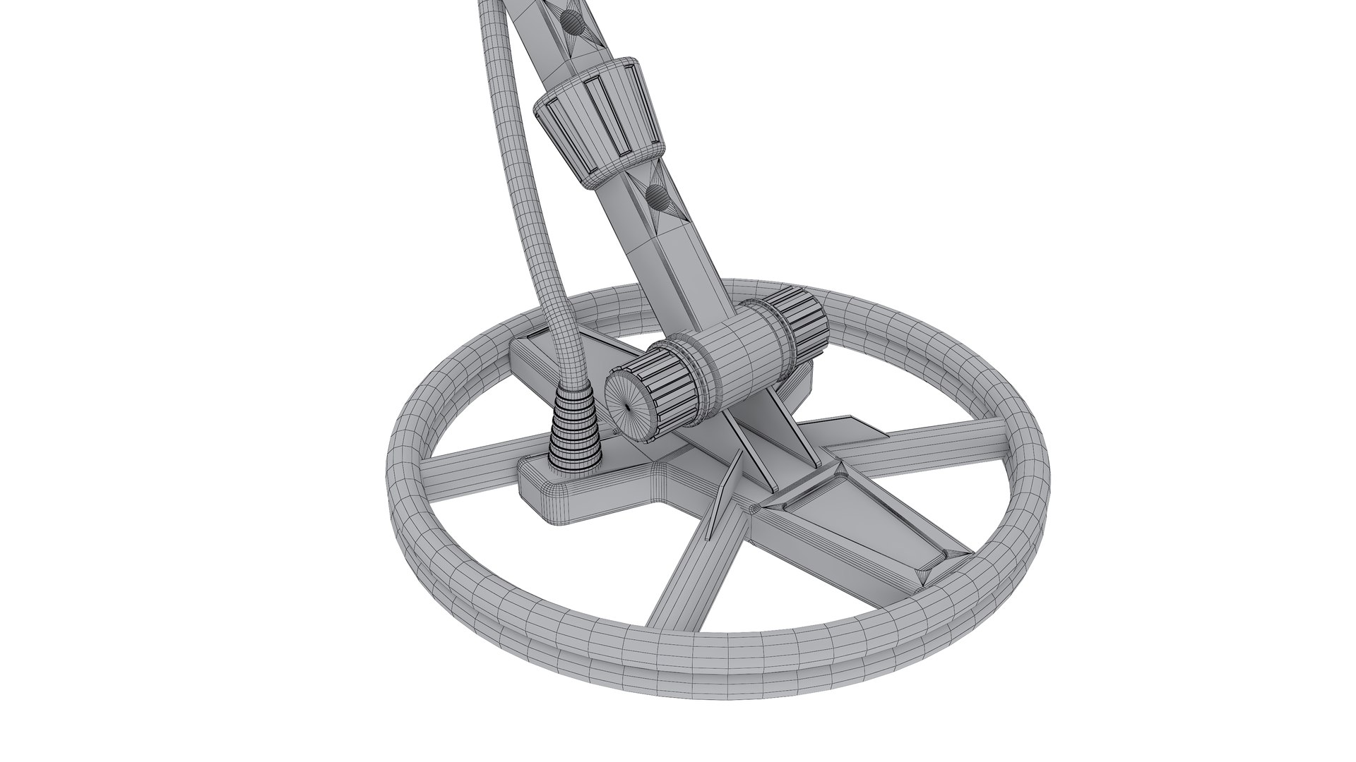 Handheld Metal Detector 3D Model - TurboSquid 2260735