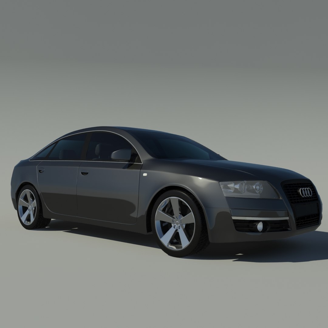 3d model audi a6