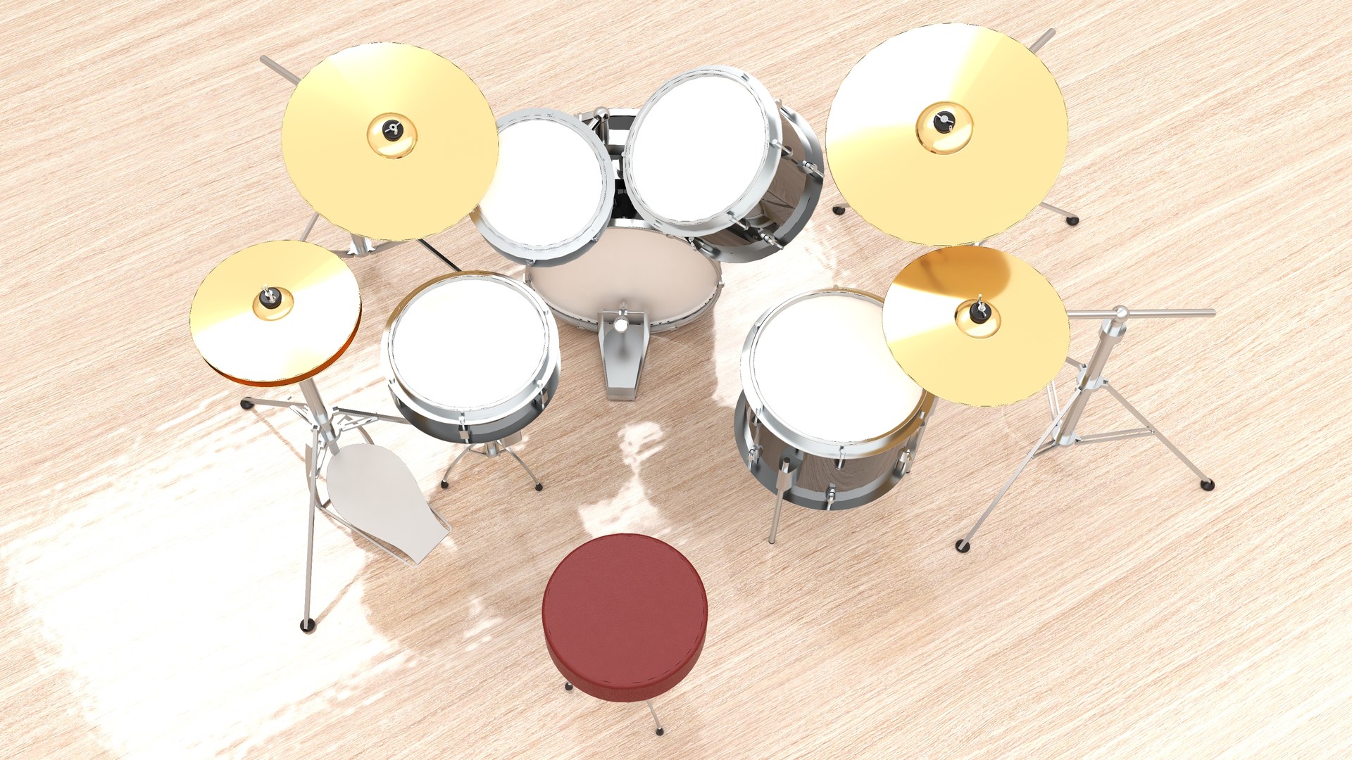 3D Model Drummer 4K - TurboSquid 2376250
