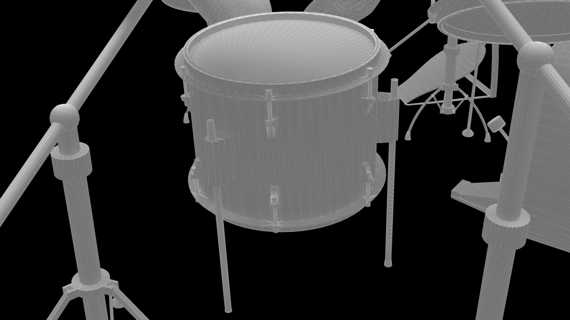 3D Model Drummer 4K - TurboSquid 2376250