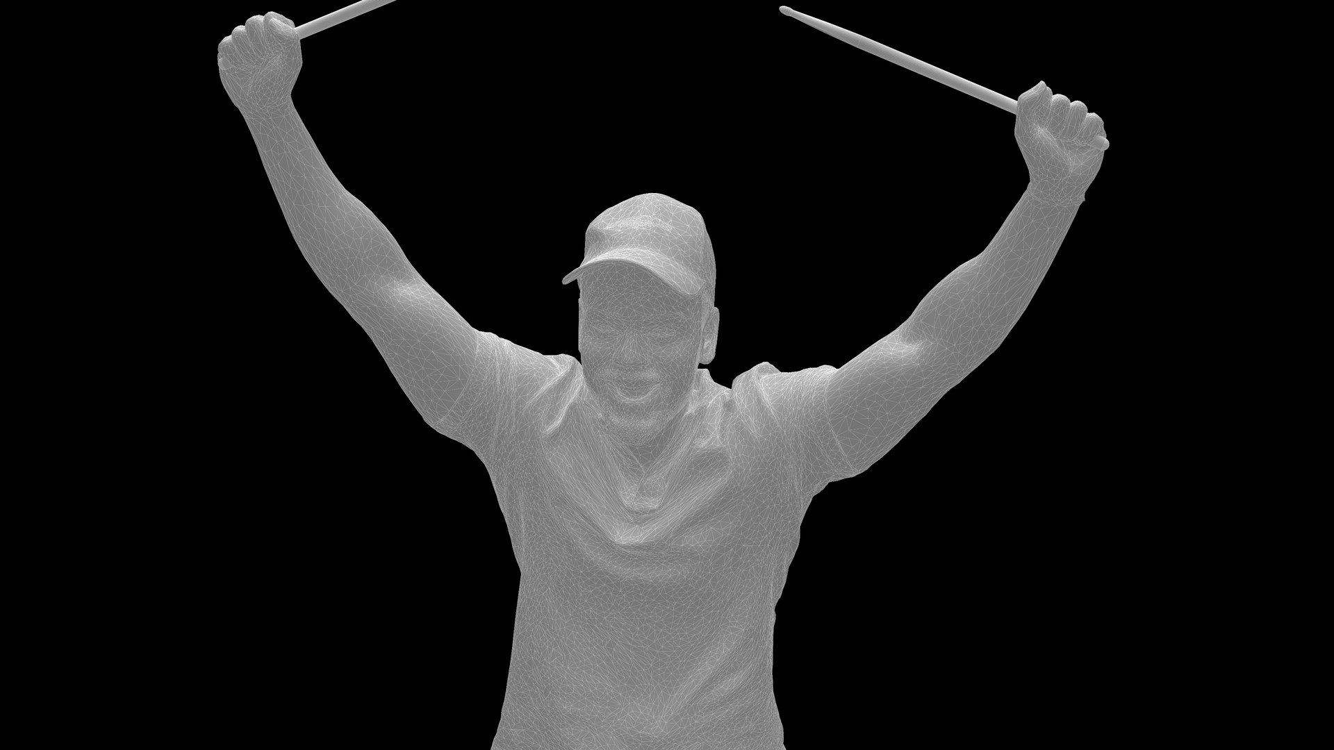 3D Model Drummer 4K - TurboSquid 2376250