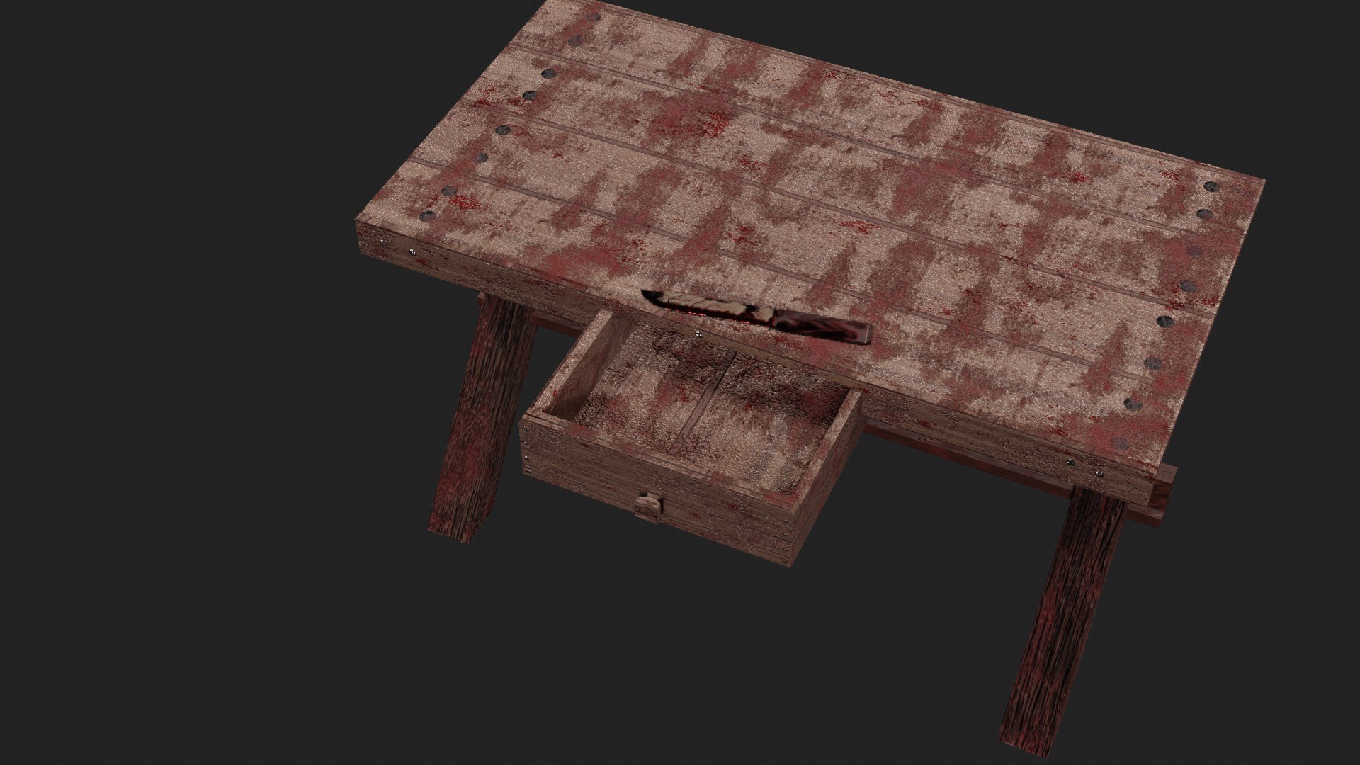 3D Dark Artifacts Bundle Bloodbound Blade Slaughter Table - TurboSquid ...