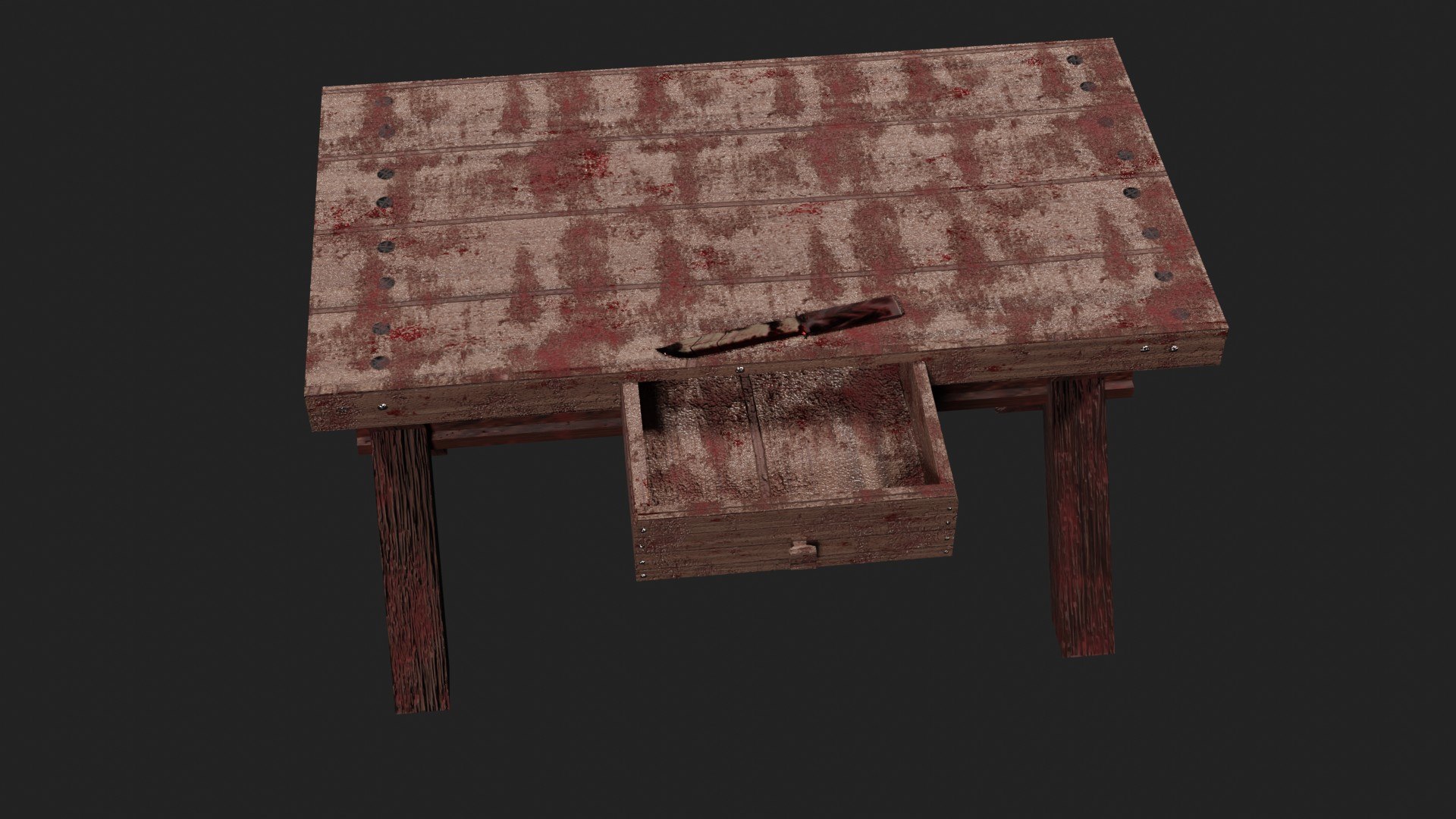 3D Dark Artifacts Bundle Bloodbound Blade Slaughter Table - TurboSquid ...