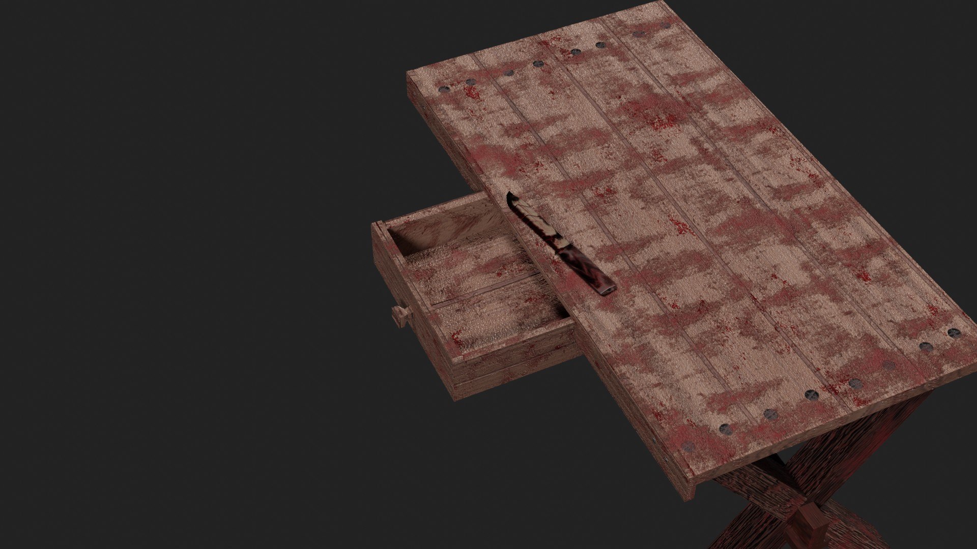 3D Dark Artifacts Bundle Bloodbound Blade Slaughter Table - TurboSquid ...