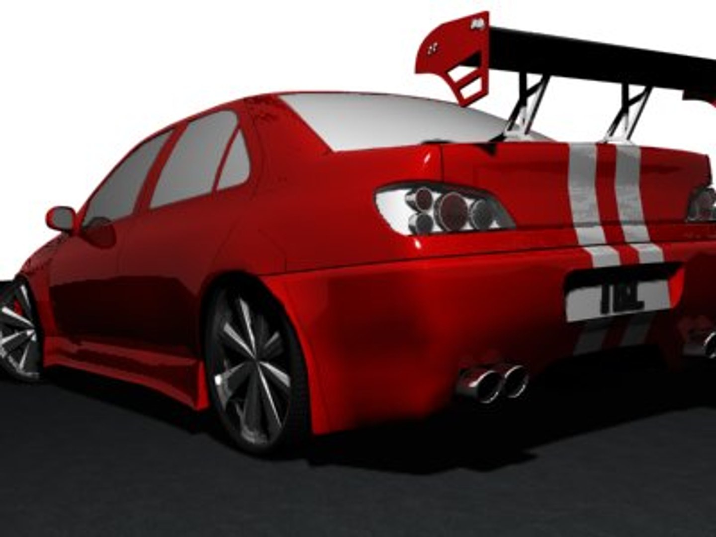 406 Rims Tbl 3d Model