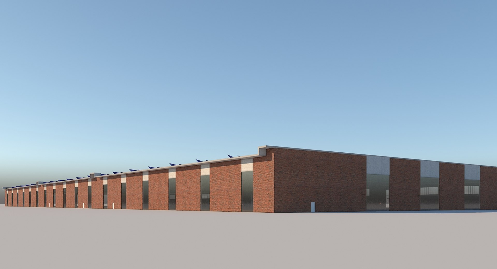 3D Warehouse Factory Building - TurboSquid 1251534