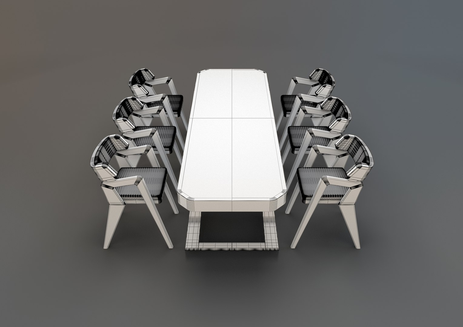 3D Model Meeting Table 02 - TurboSquid 2009999