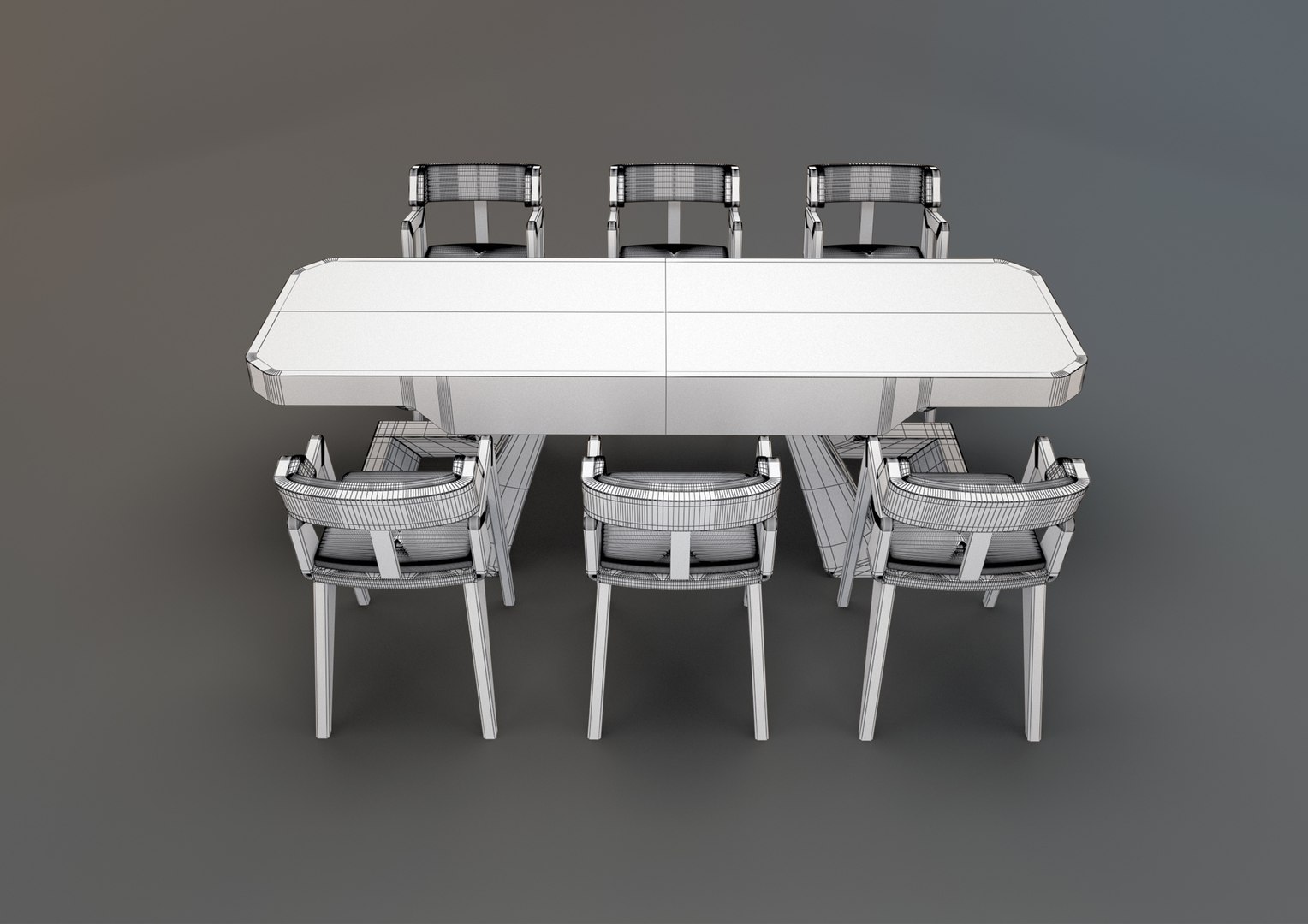 3D Model Meeting Table 02 - TurboSquid 2009999