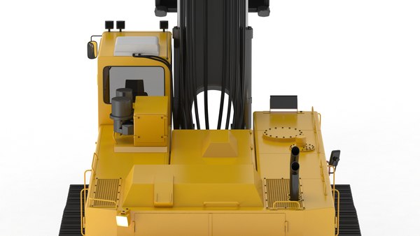 3D Akerman H25D Backhoe Excavator model - TurboSquid 2001040