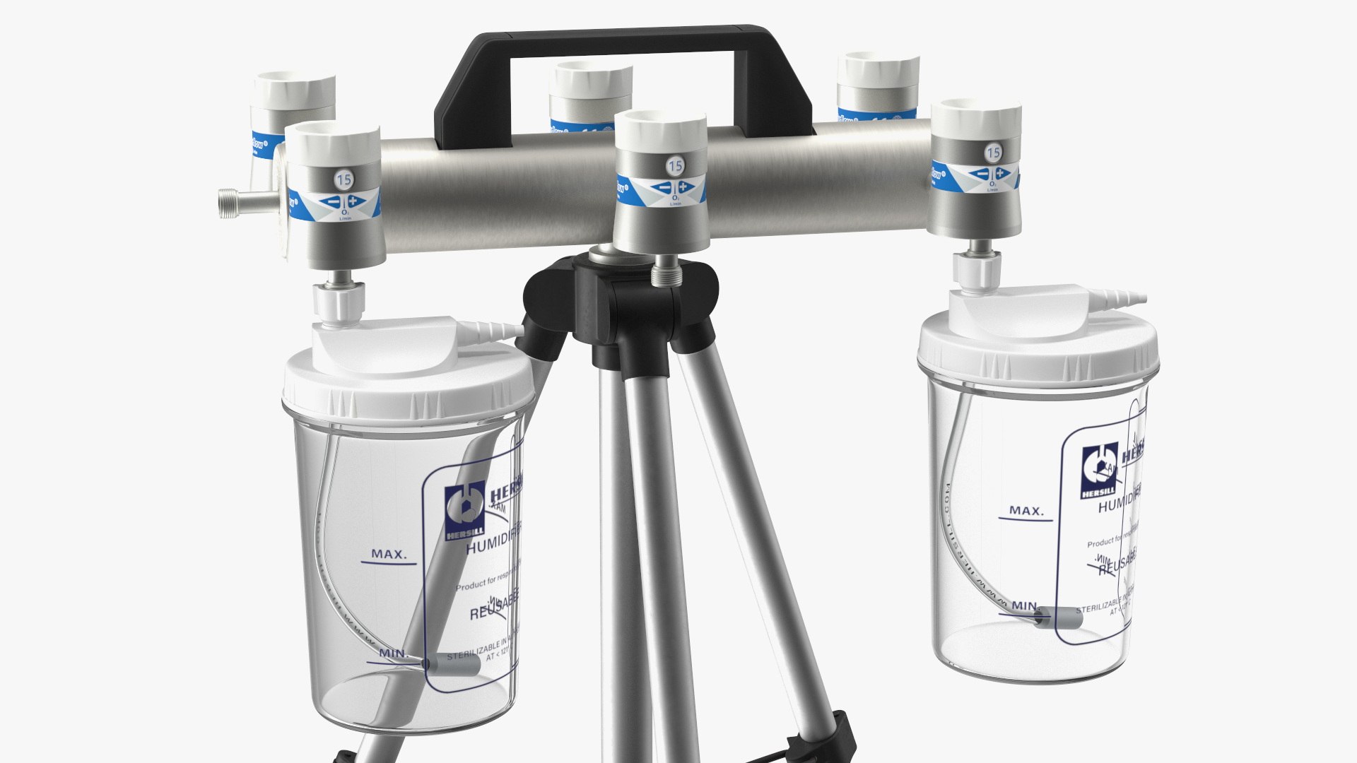 Oxygen Portable System For 6 Patients 3D Model - TurboSquid 2134696