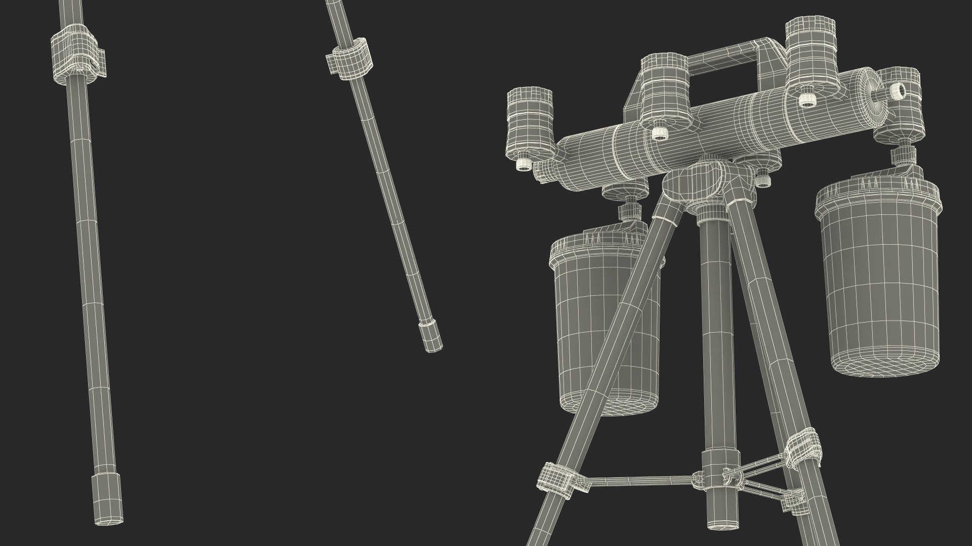 Oxygen Portable System For 6 Patients 3D Model - TurboSquid 2134696