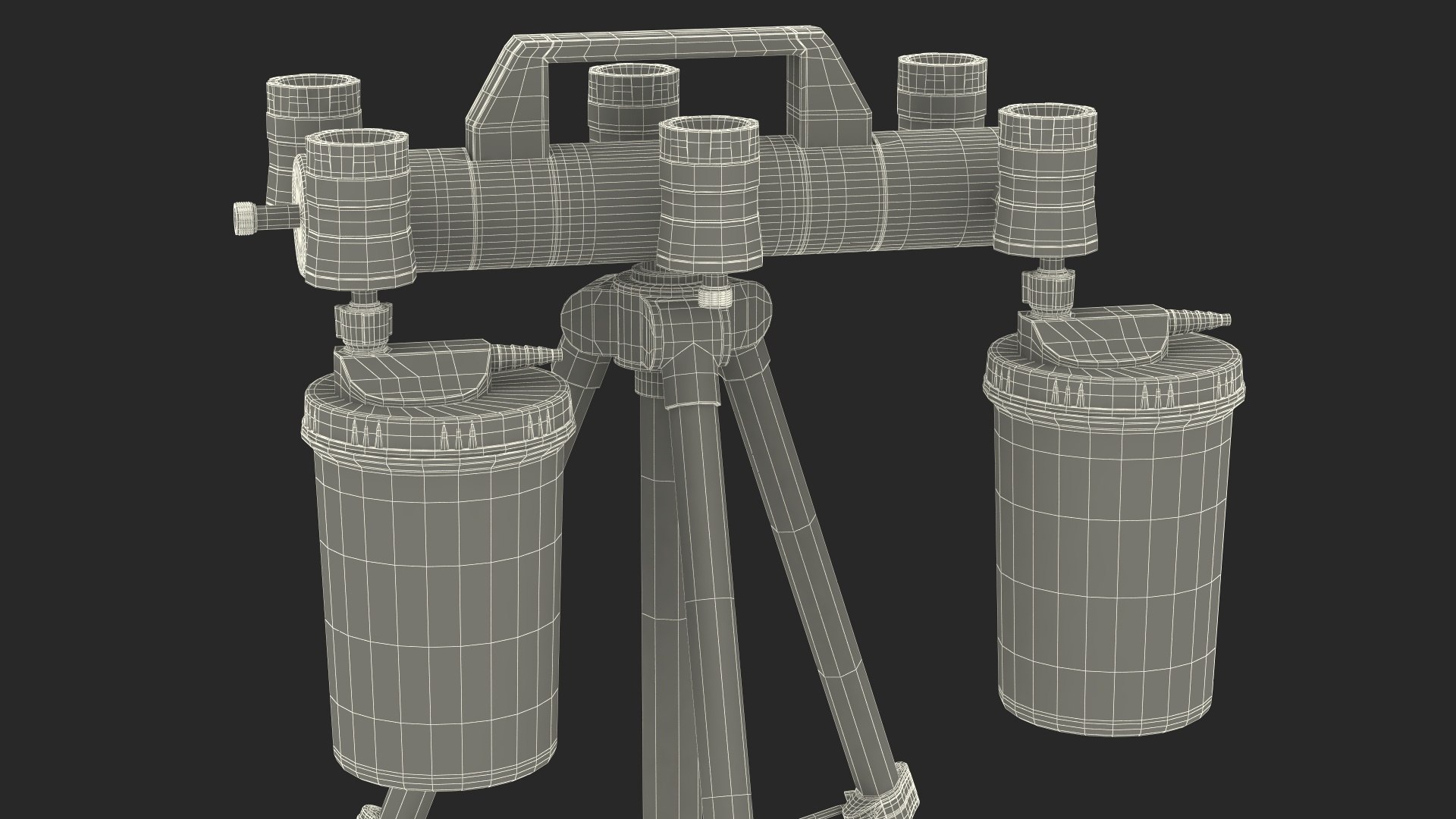 Oxygen Portable System For 6 Patients 3D Model - TurboSquid 2134696