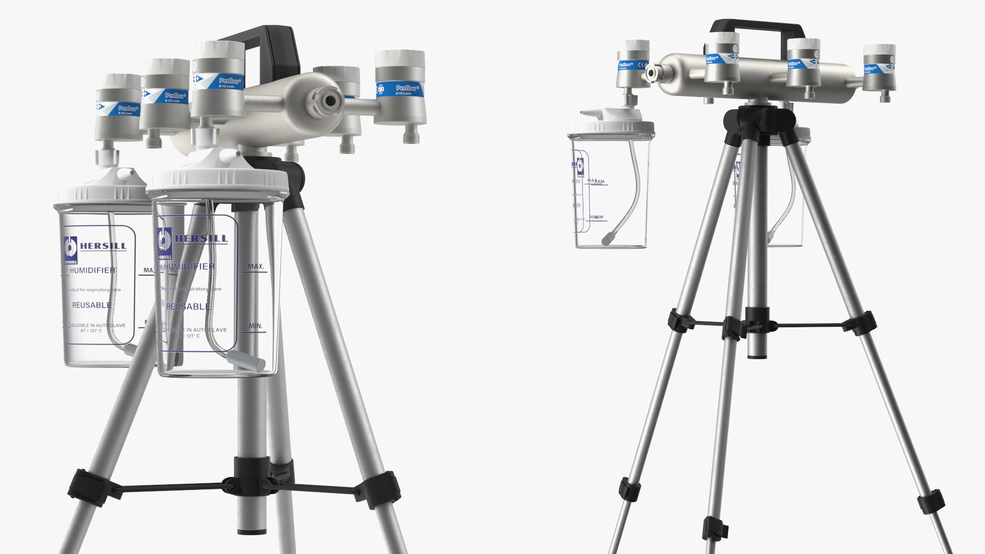 Oxygen Portable System For 6 Patients 3D Model - TurboSquid 2134696