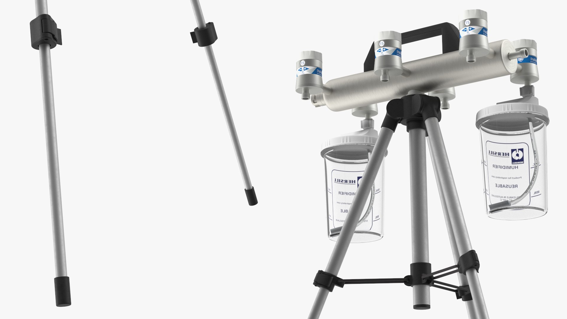 Oxygen Portable System For 6 Patients 3D Model - TurboSquid 2134696