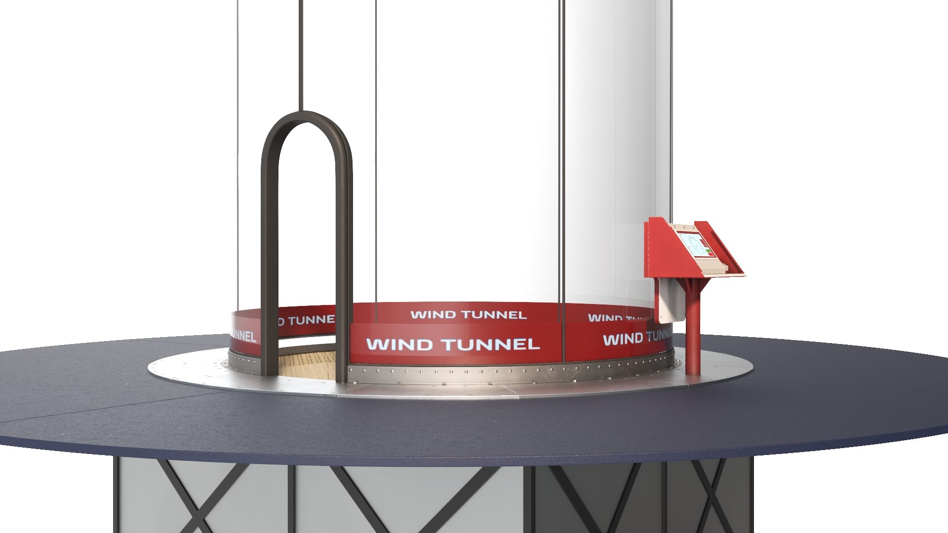 Vertical Wind Tunnel 3D Model - TurboSquid 2362171