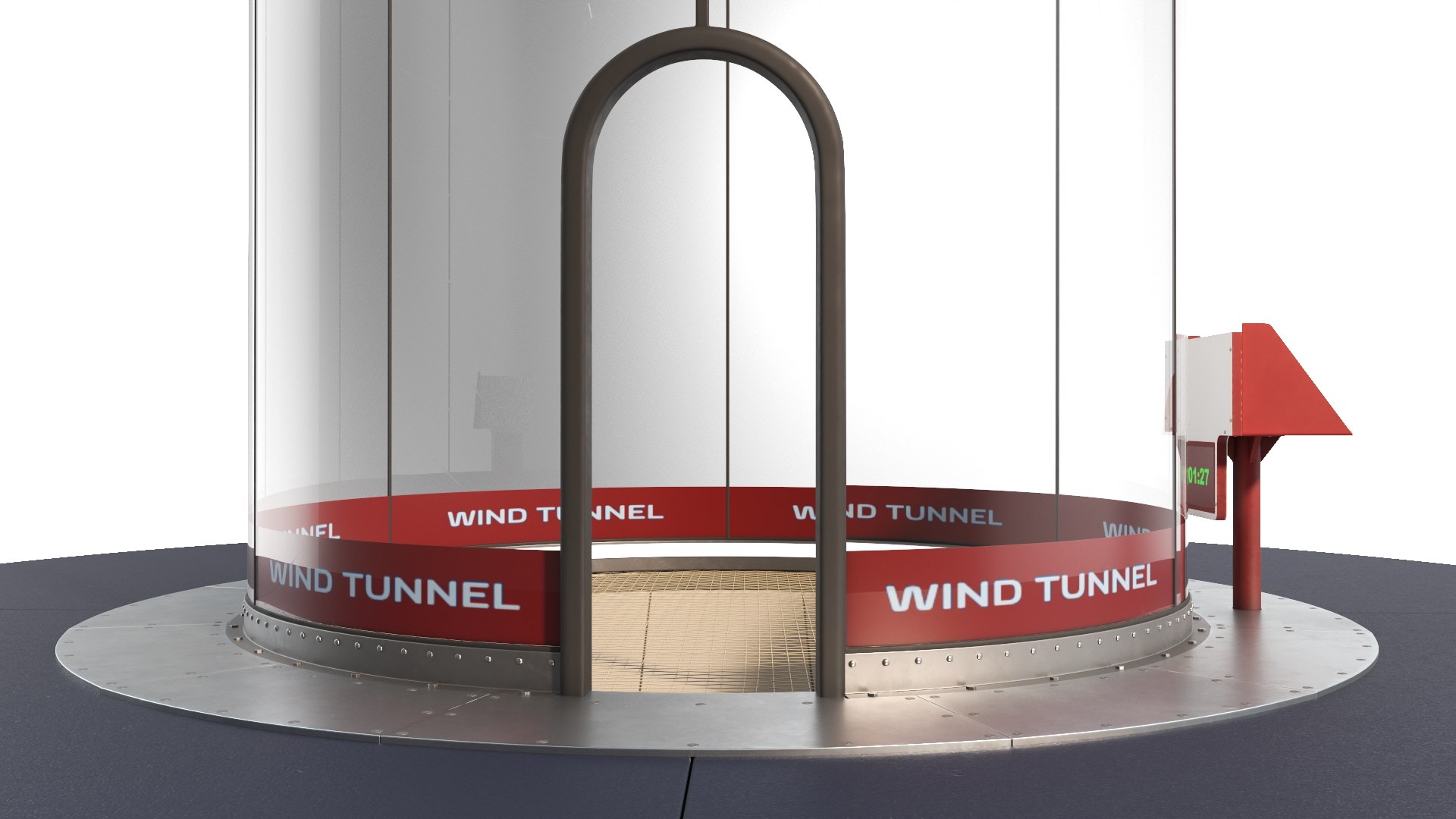 Vertical Wind Tunnel 3D Model - TurboSquid 2362171