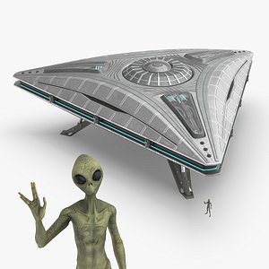 realistic alien spaceship