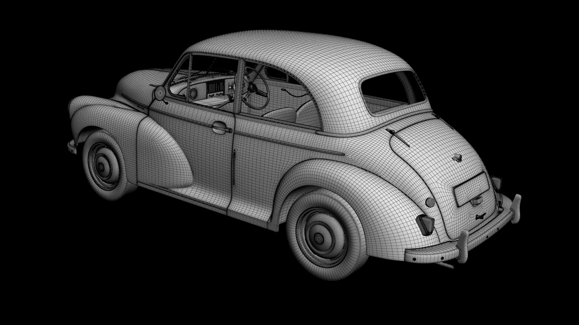 3D Morris Minor MM Series 2 - TurboSquid 2093690