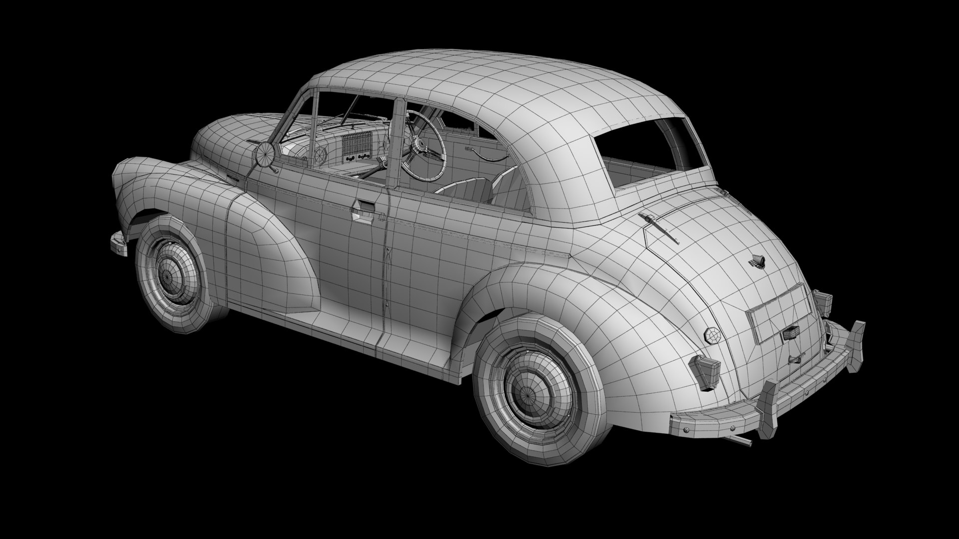 3D Morris Minor MM Series 2 - TurboSquid 2093690