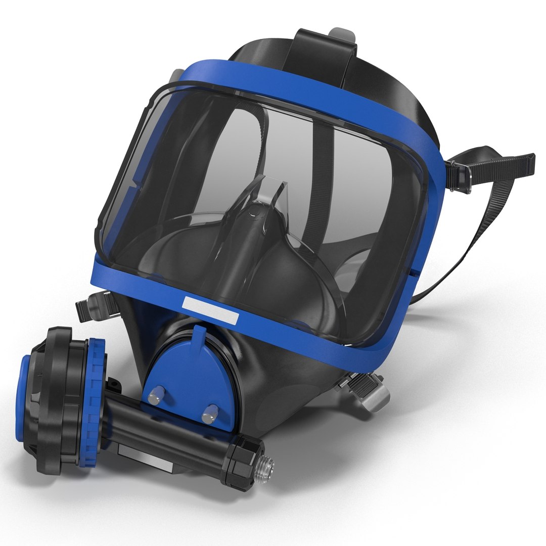 3d scuba mask 3 generic model