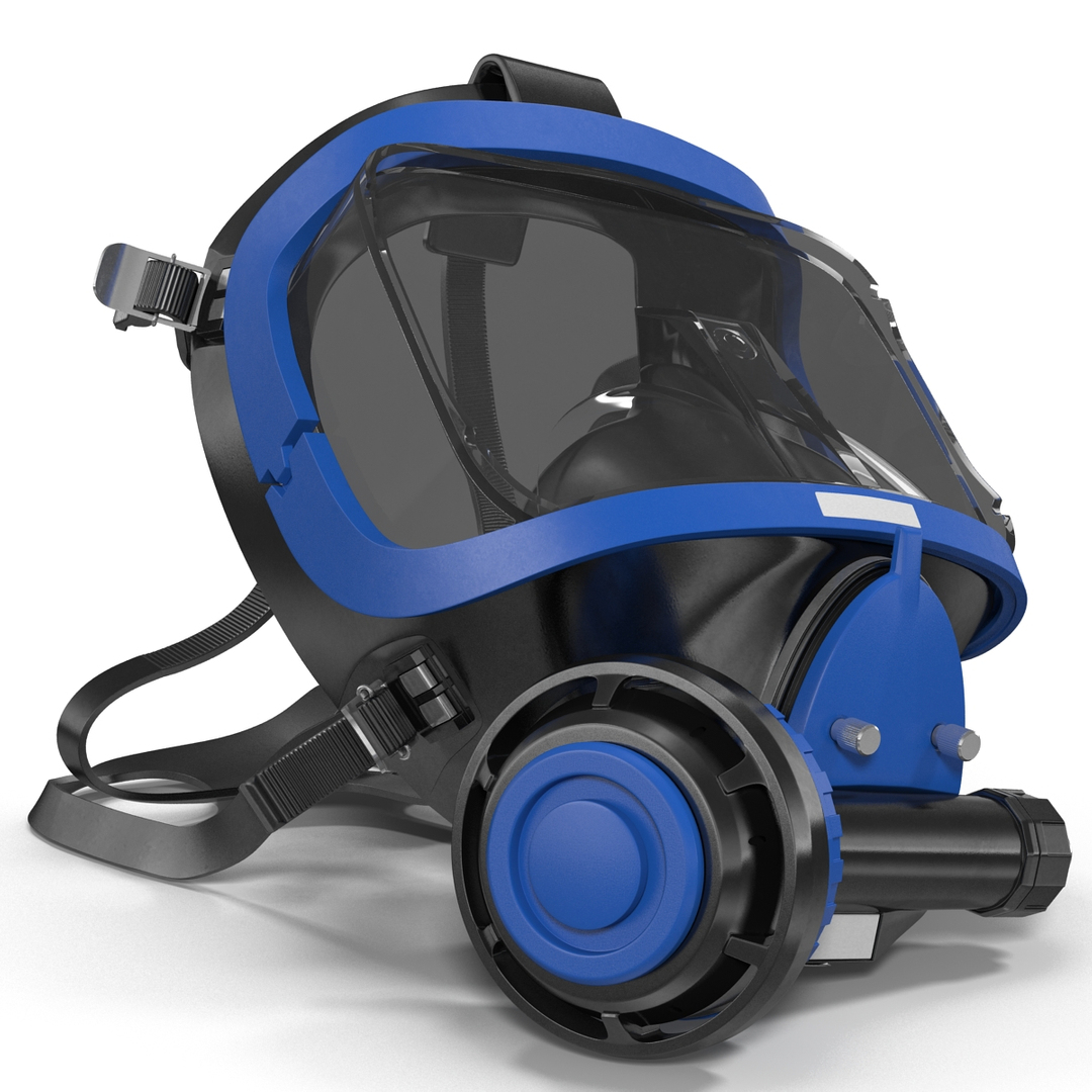 3d scuba mask 3 generic model