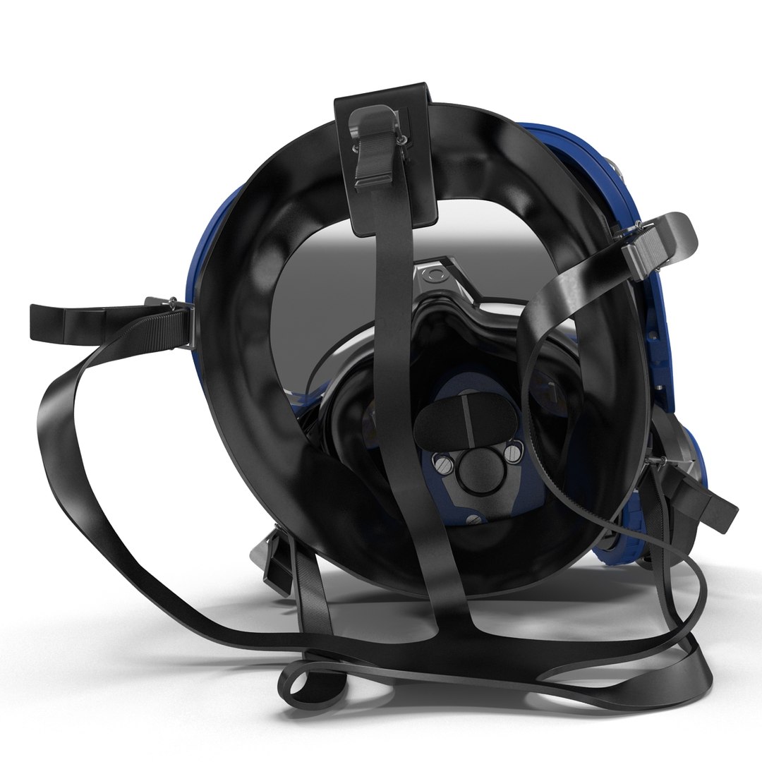 3d scuba mask 3 generic model