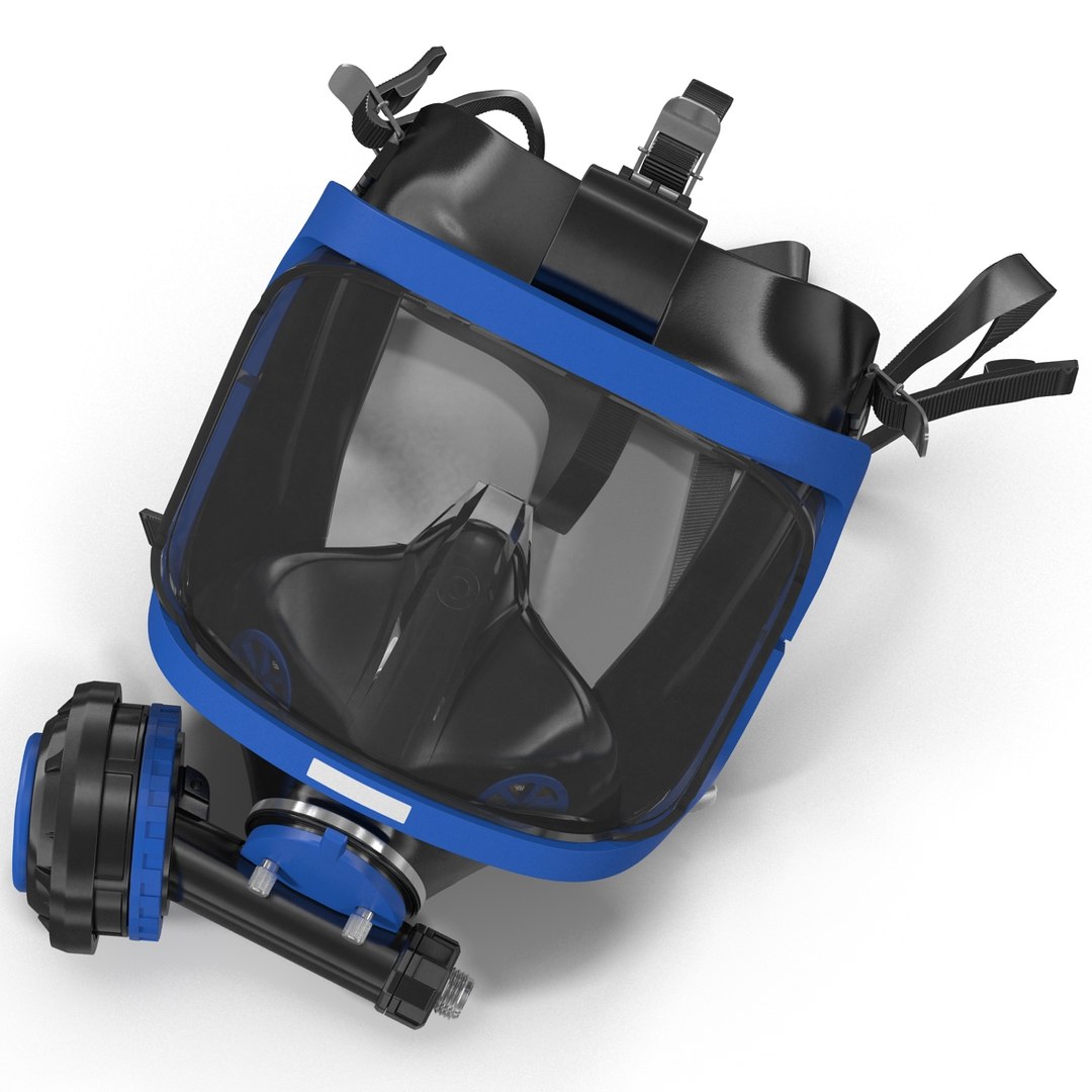 3d scuba mask 3 generic model