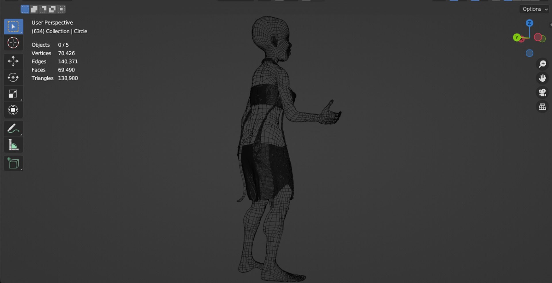 Alien Female Character 3D Model - TurboSquid 1926799