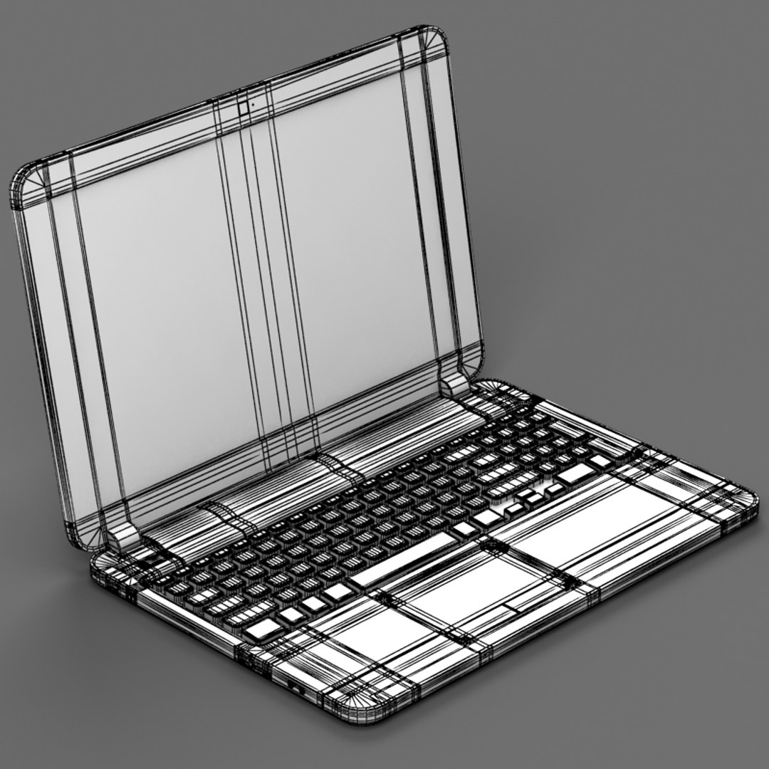3d Model Laptop