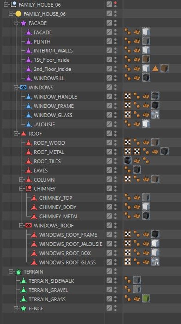 3D FAMILY HOUSE 06 - TurboSquid 1804887