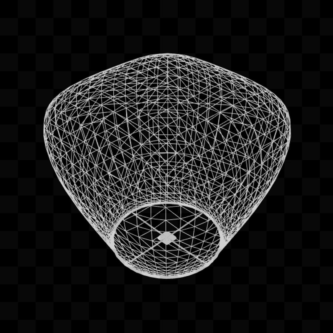Floating Lantern 3d Model