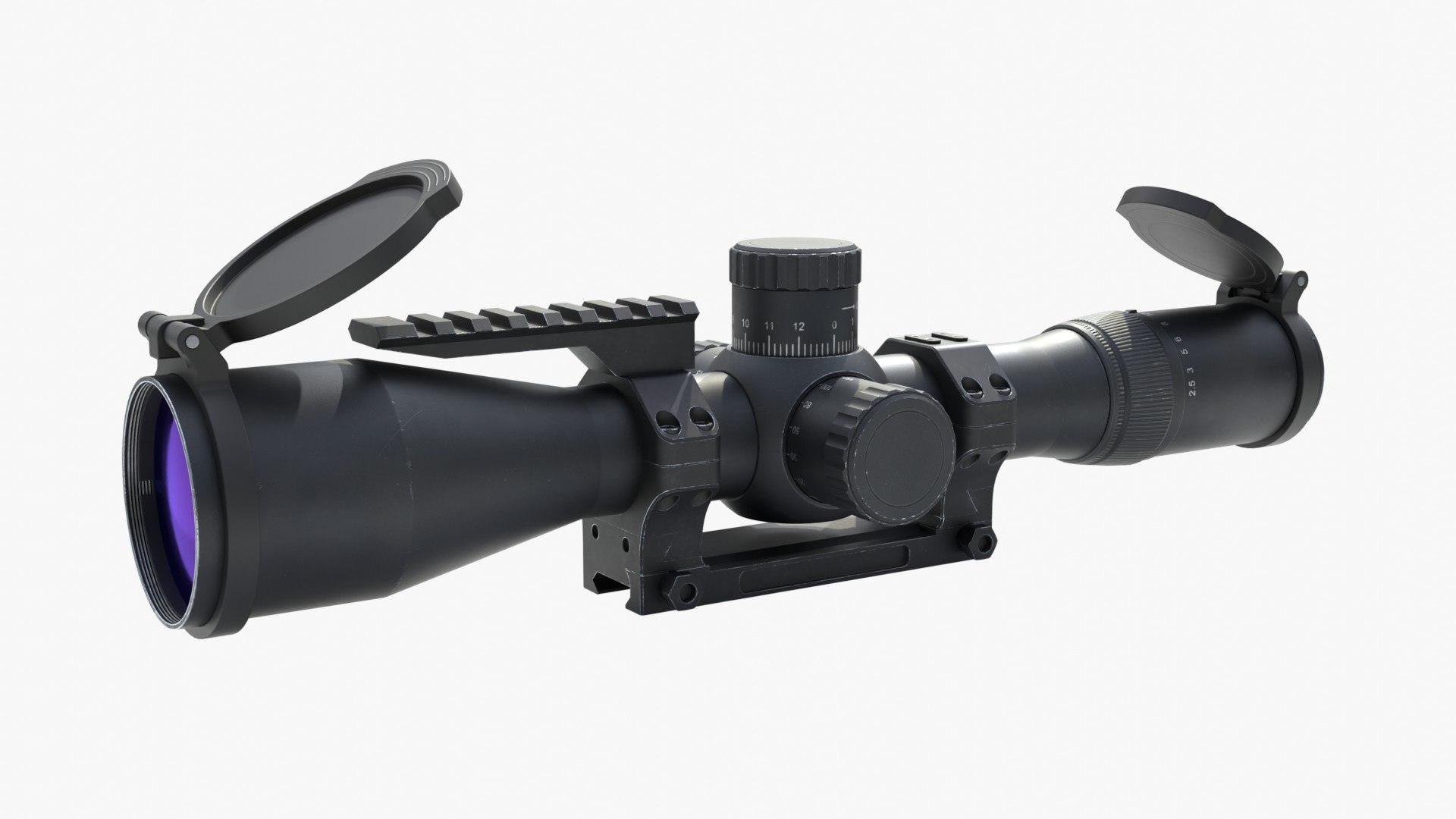 Generic Sniper Scope 3D Model - TurboSquid 2427142
